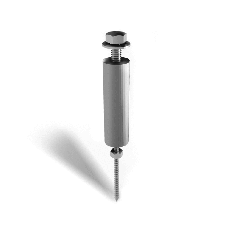 Solar Mounting Standoff - Aluminum Roof Flashing - Solar Warehouse