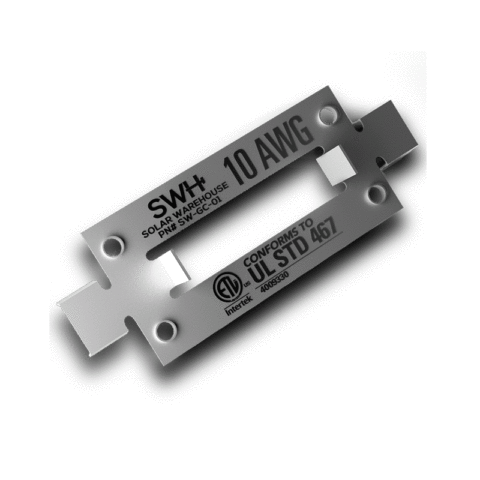 Stainless Steel Grounding Clip - Solar Module Frames - Solar Warehouse